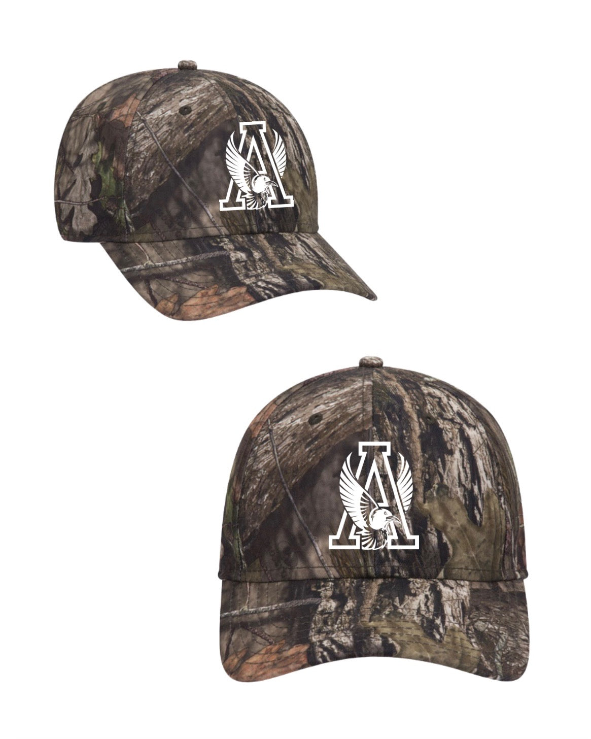 Camo Avon Logo Hat (structured) – ONE WEST